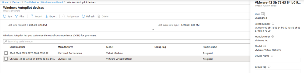 Intune Using group tags - Van Ooijen